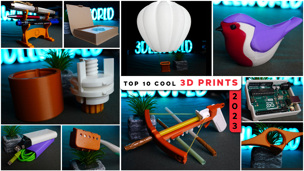 Cool Things to 3D Print | part 24 - 3DELWORLD